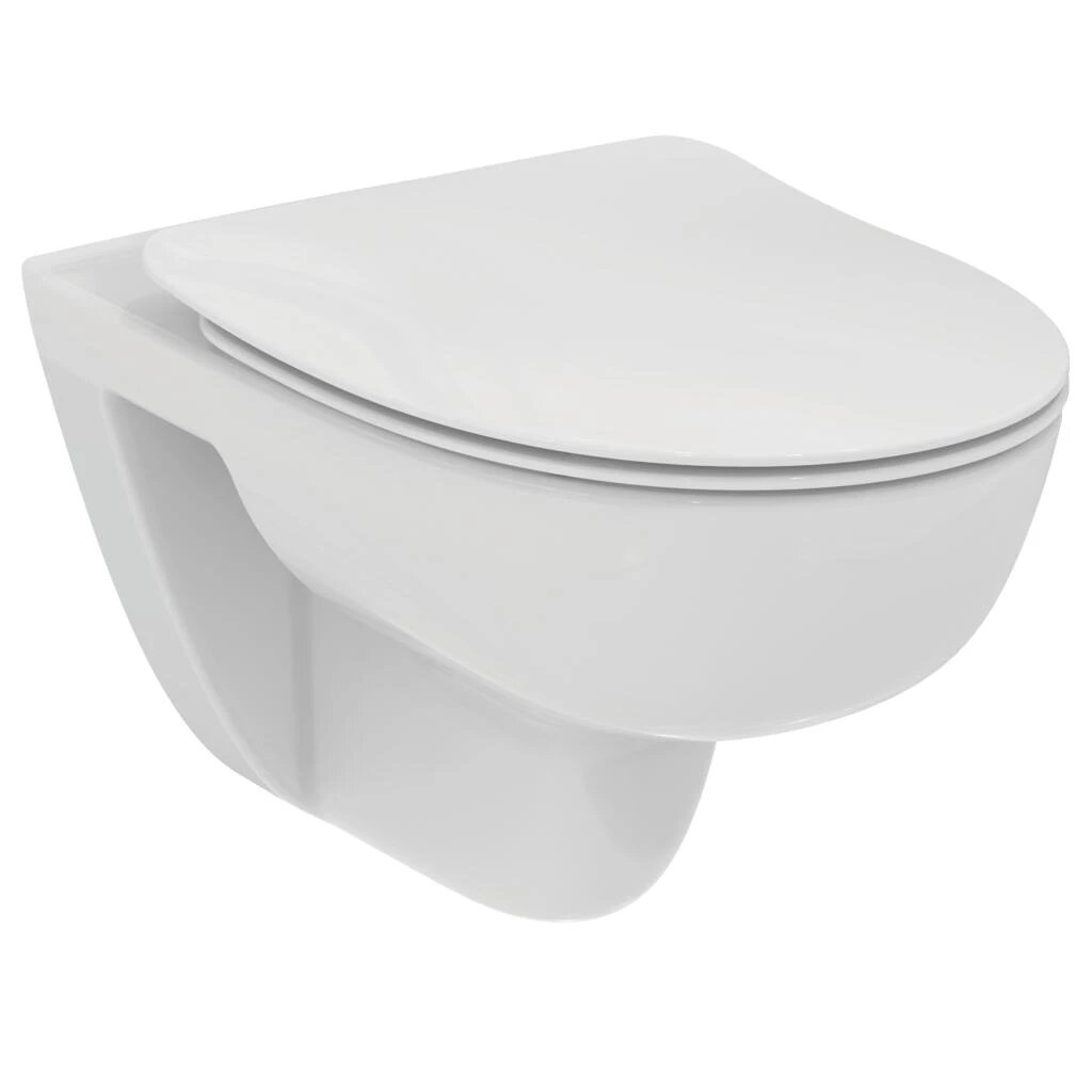 Унитаз подвесной Ideal Standard i.life A безободковый, технология RimLS+, глубокий смыв. T471601