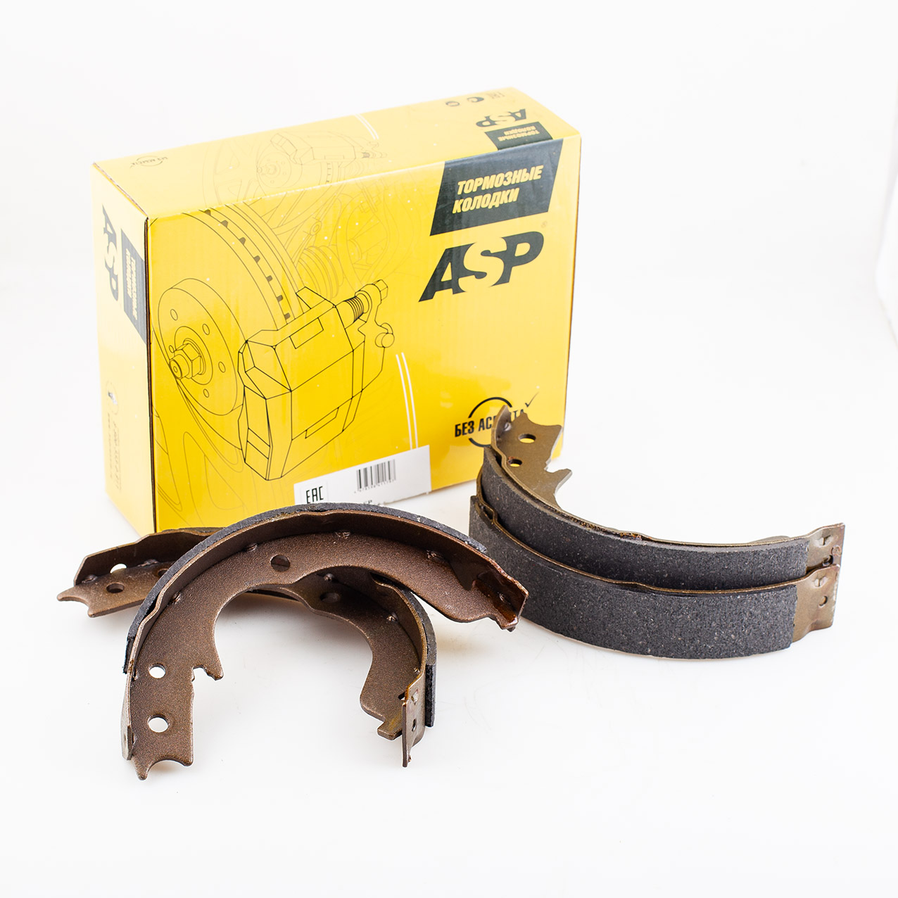 ASP K360105 (26694CA000 / 26694FG000 / 26694FG010) колодки тормозные стояночного тормоза Mitsubishi (Мицубиси)