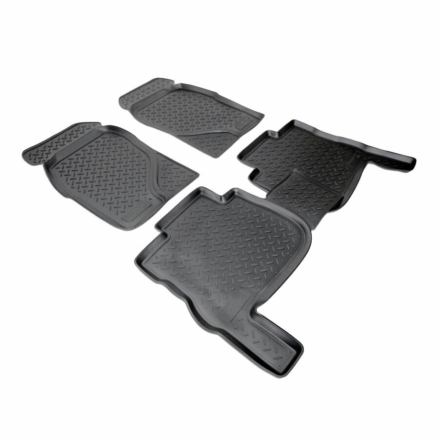 Ковры в салон Norplast/Unidec для Great Wall Wingle (2006-)Полиуретан, Черный, арт. NPL-Po-29-90 (Черный)