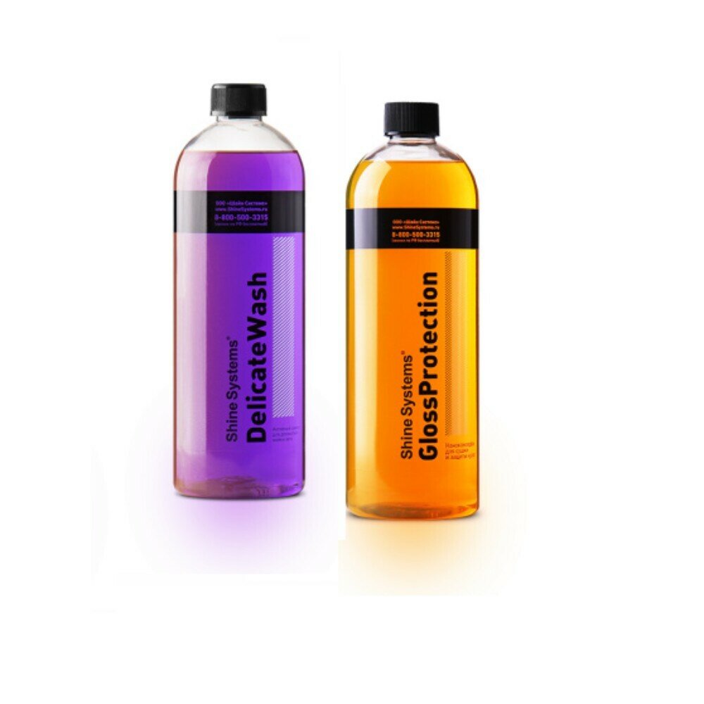 Набор для мойки кузова с блеском DelicateWash +GlossProtection 750мл