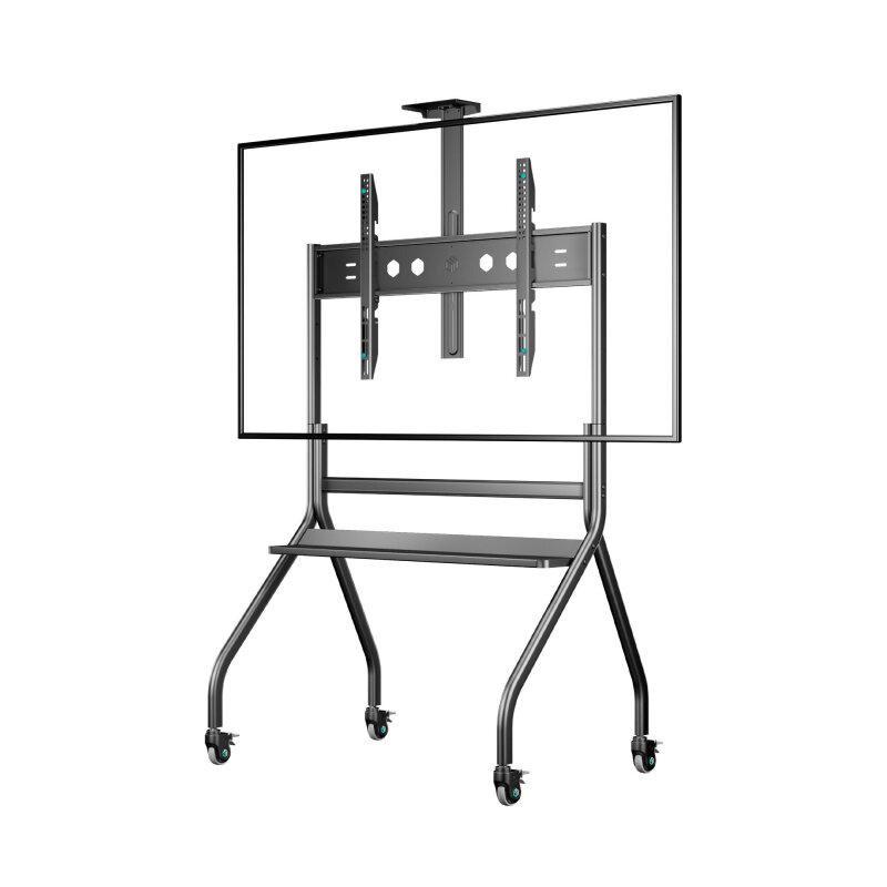 Стойка для телевизора Onkron TS2080, 60-120", напольный, мобильный, черный