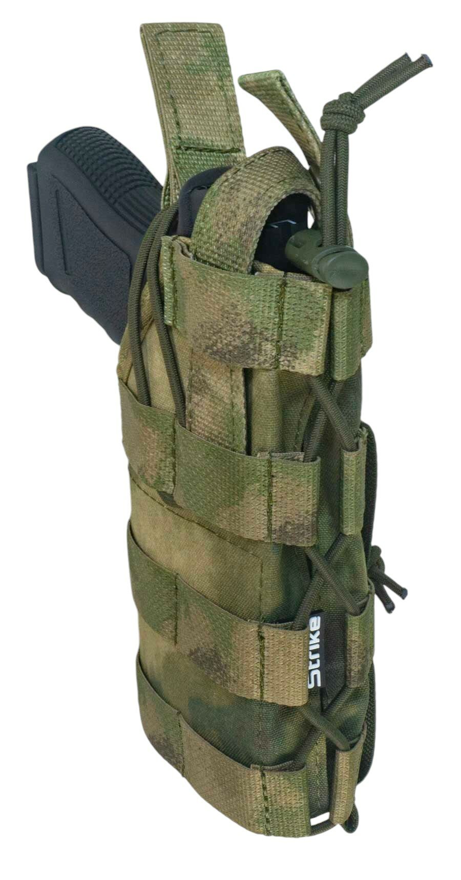 Кобура для пистолета c ЛЦУ/фонарем Strike правая, атакс