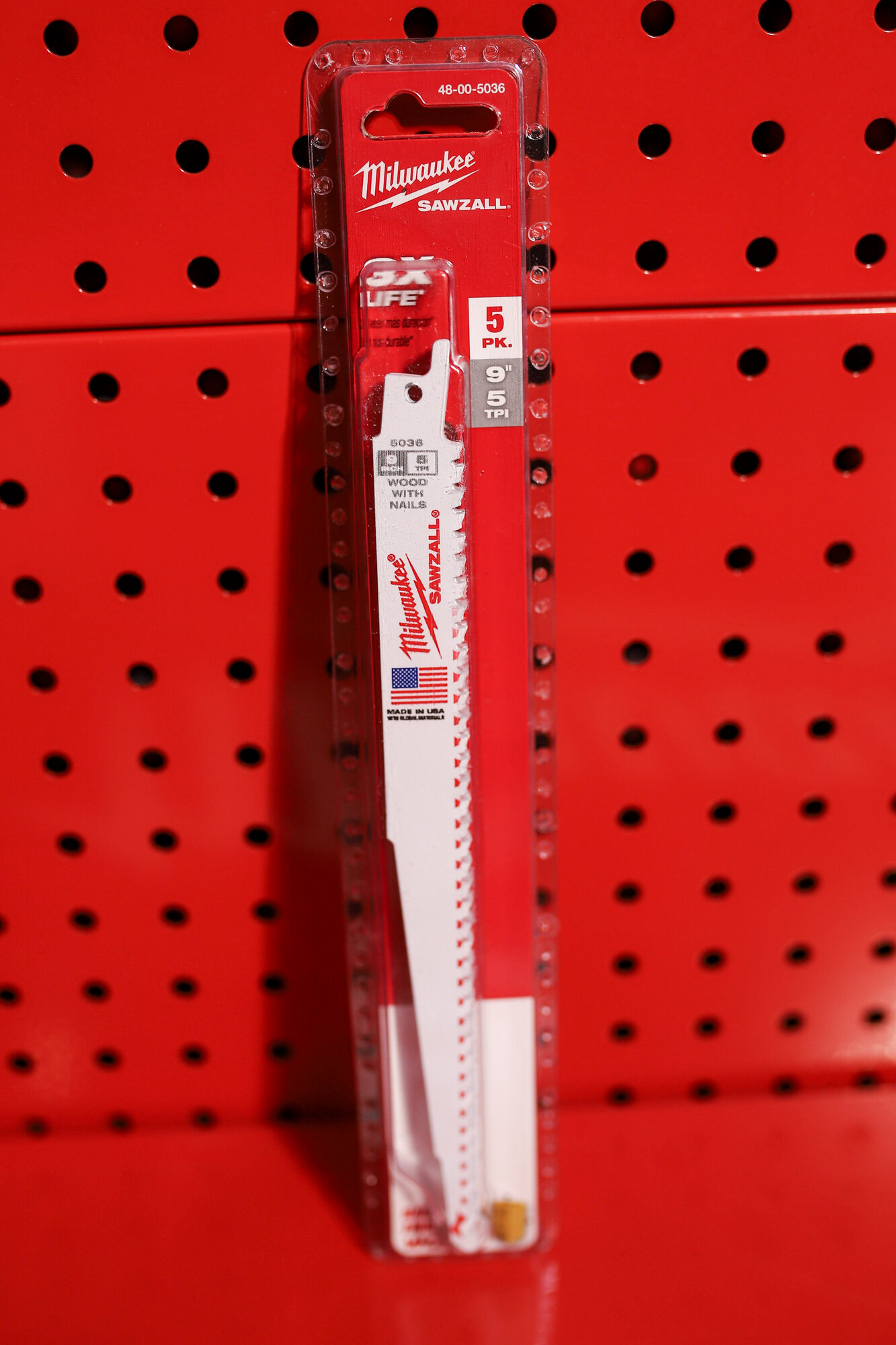 Полотно демонтажное THIN KERF дерево с гвоздями Bi-Met, Co MILWAUKEE