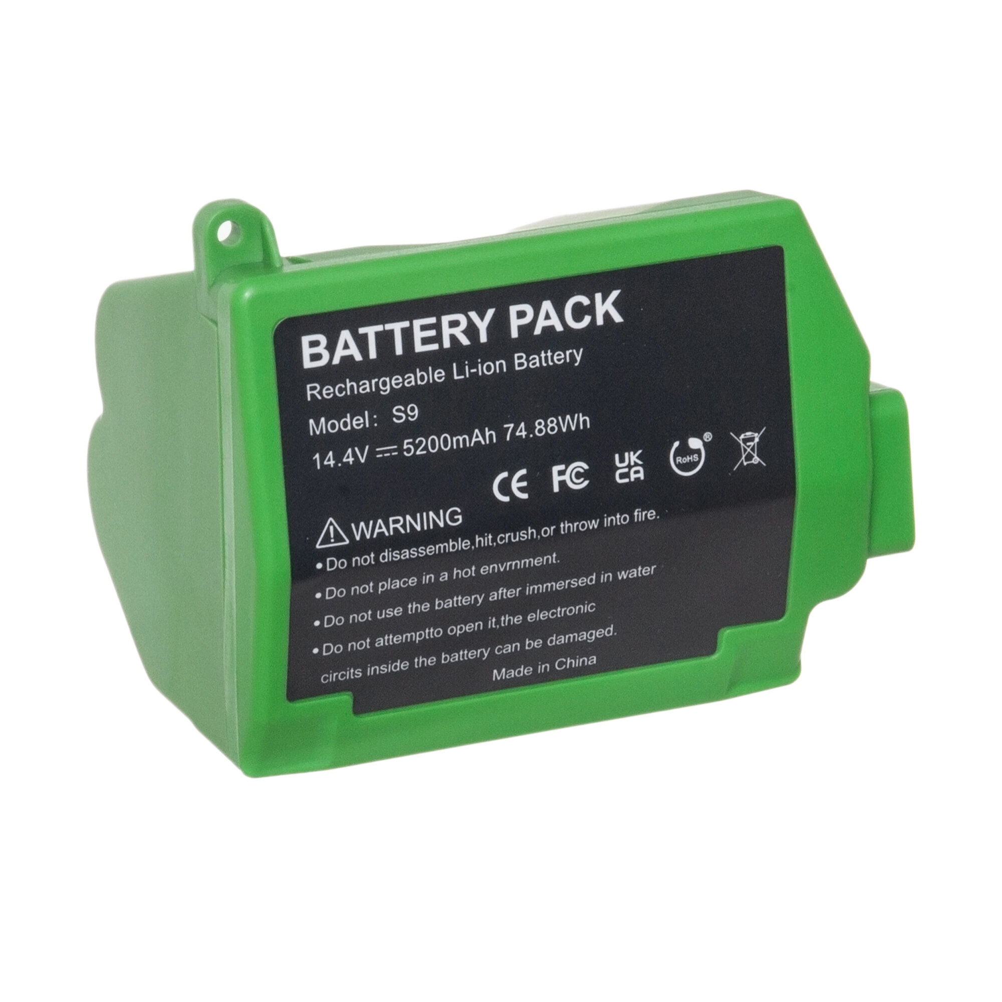 Аккумулятор для пылесоса iRobot Roomba S9 / iRobot Roomba S9+ / iRobot Roomba S955020 / ABL-B / CS-IRS910VX / 4650994 - 5200mAh