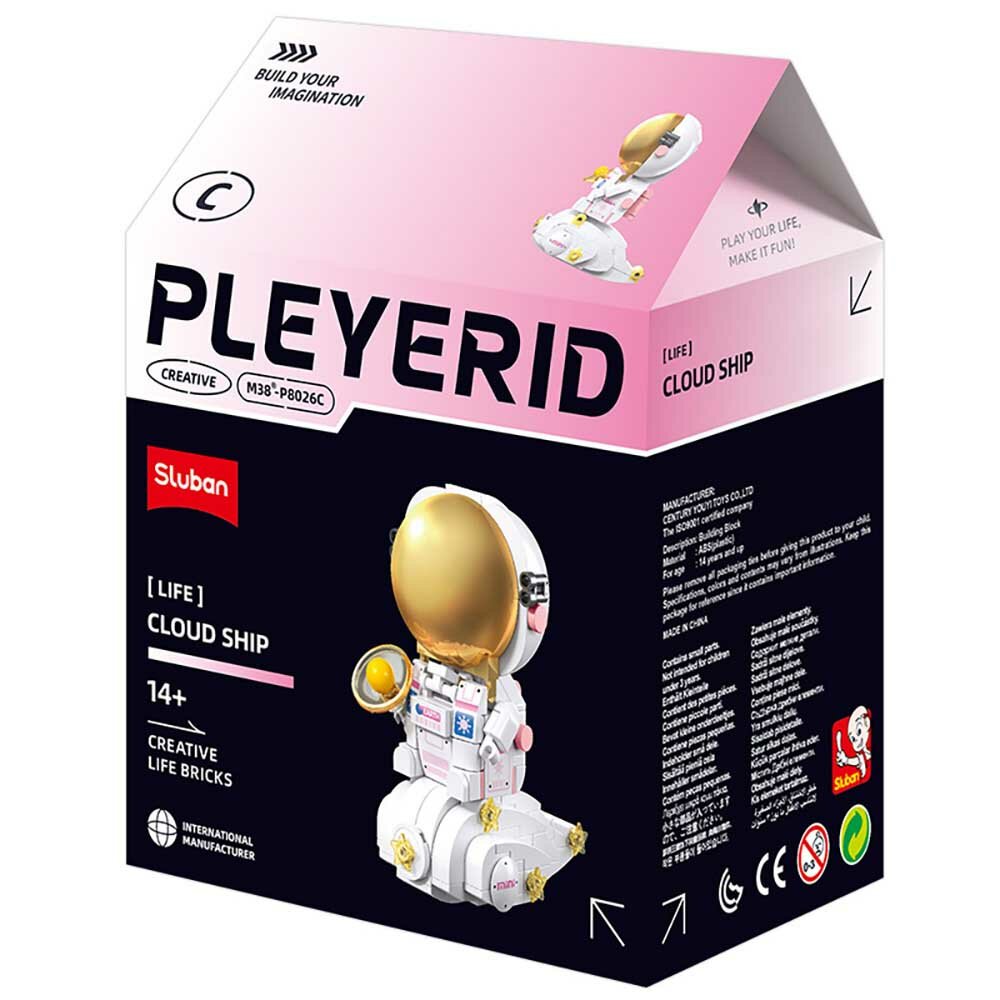 Sluban Конструктор Астронавт Cloud Ship M38-P8026C с 6 лет