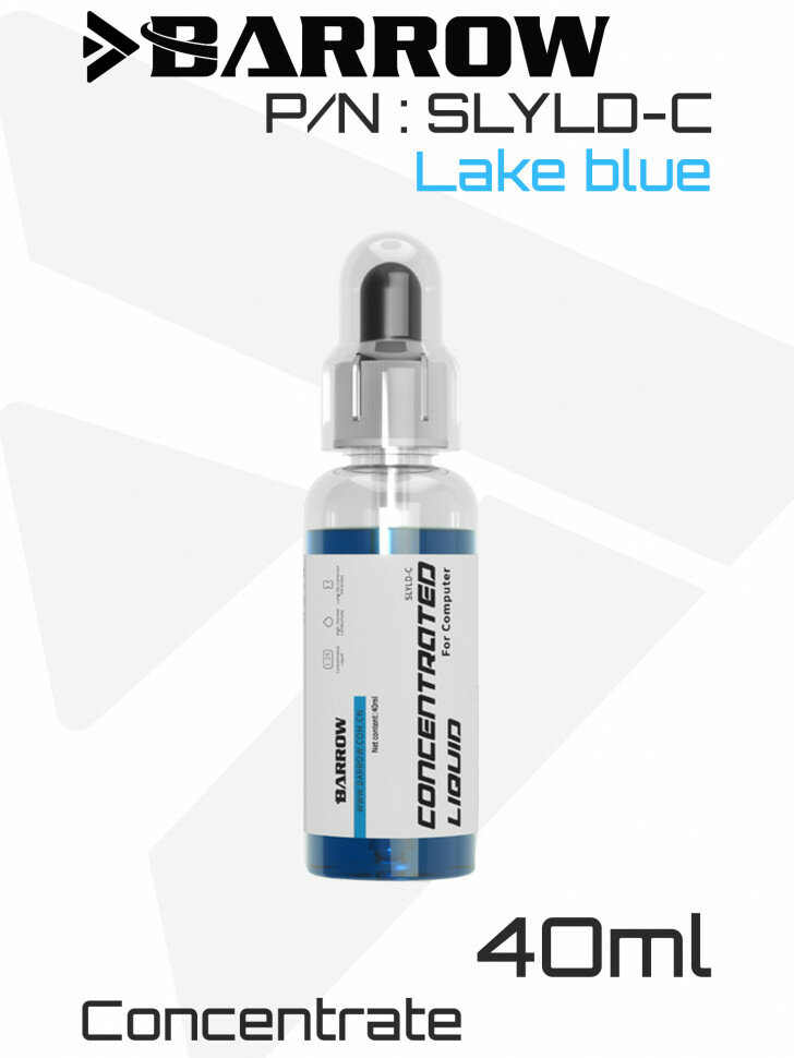 Концентрат Barrow water cooling liquid for PC 40ML - Lake blue