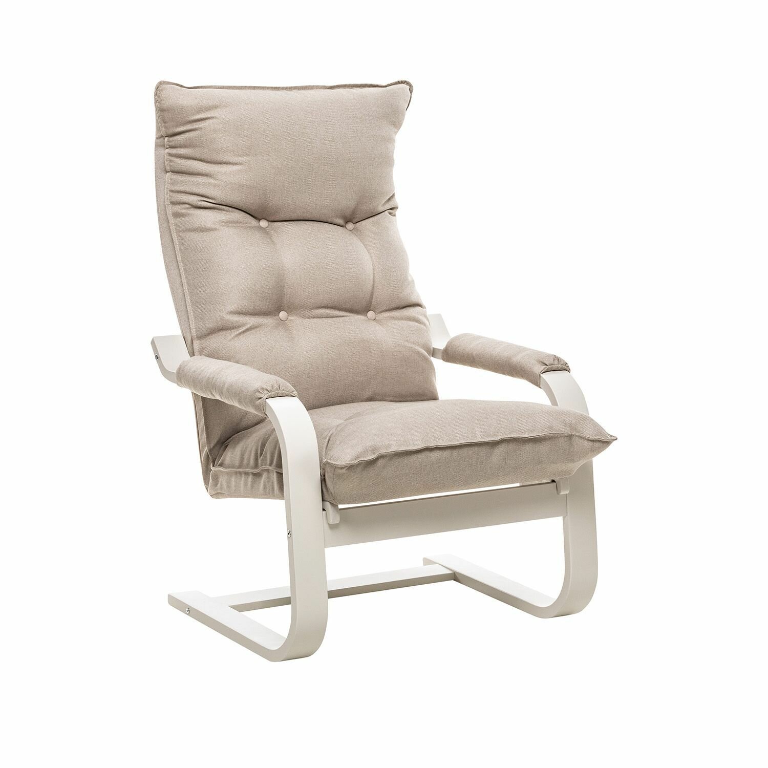 Кресло-трансформер Leset Оливер Слоновая кость, ткань Malmo 05