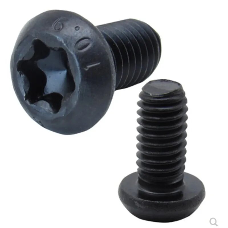 Черные винты Torx с полукруглой головкой M3 M4 M5 M6 M8 M10 сталь 10.9 4мм~30мм m8 5pcs, 35 мм