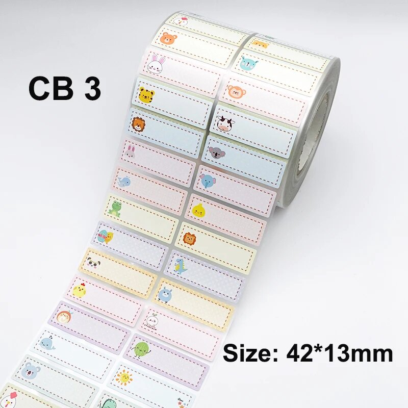 Именные гладильные этикетки из хлопка 30 шт. CB3-30pcs