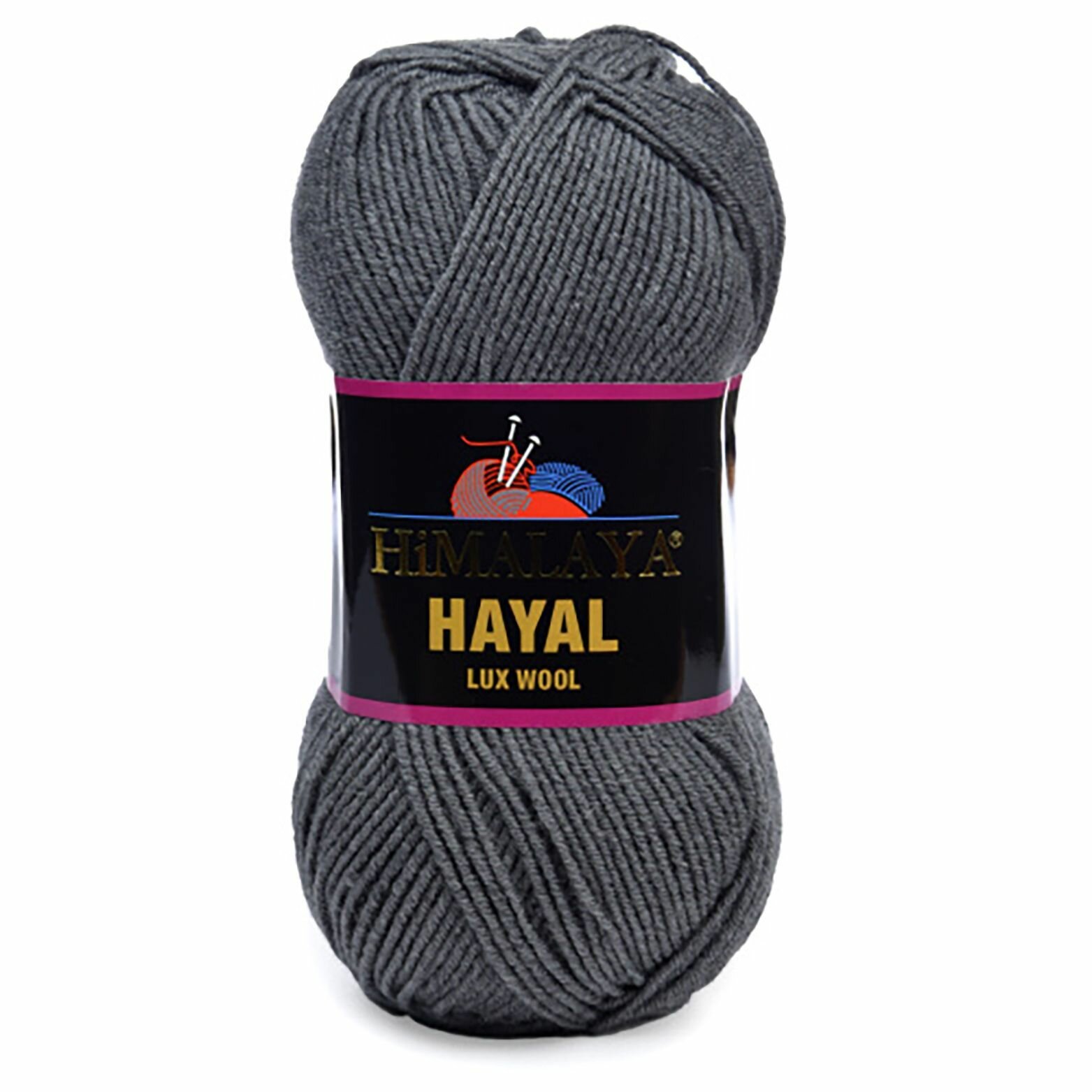5 Мотков, Himalaya HAYAL LUX WOOL, 75% Акрил 25% Шерсть / 100 гр. - 250 м, Цвет-227-14