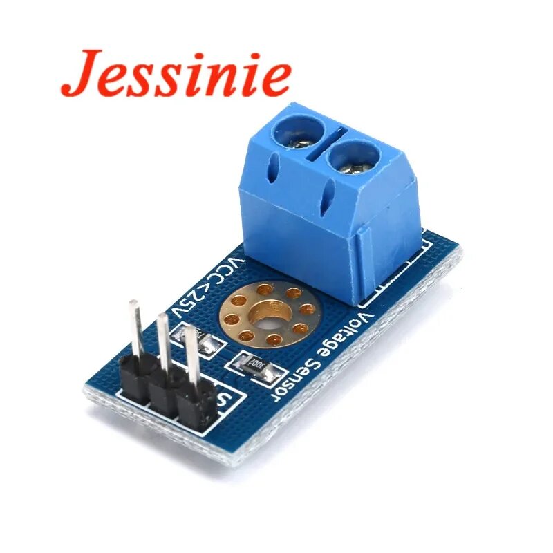 Стандартный модуль датчика напряжения, тестовые электронные кирпичи, умный робот для Arduino, электронная плата датчика напряжения