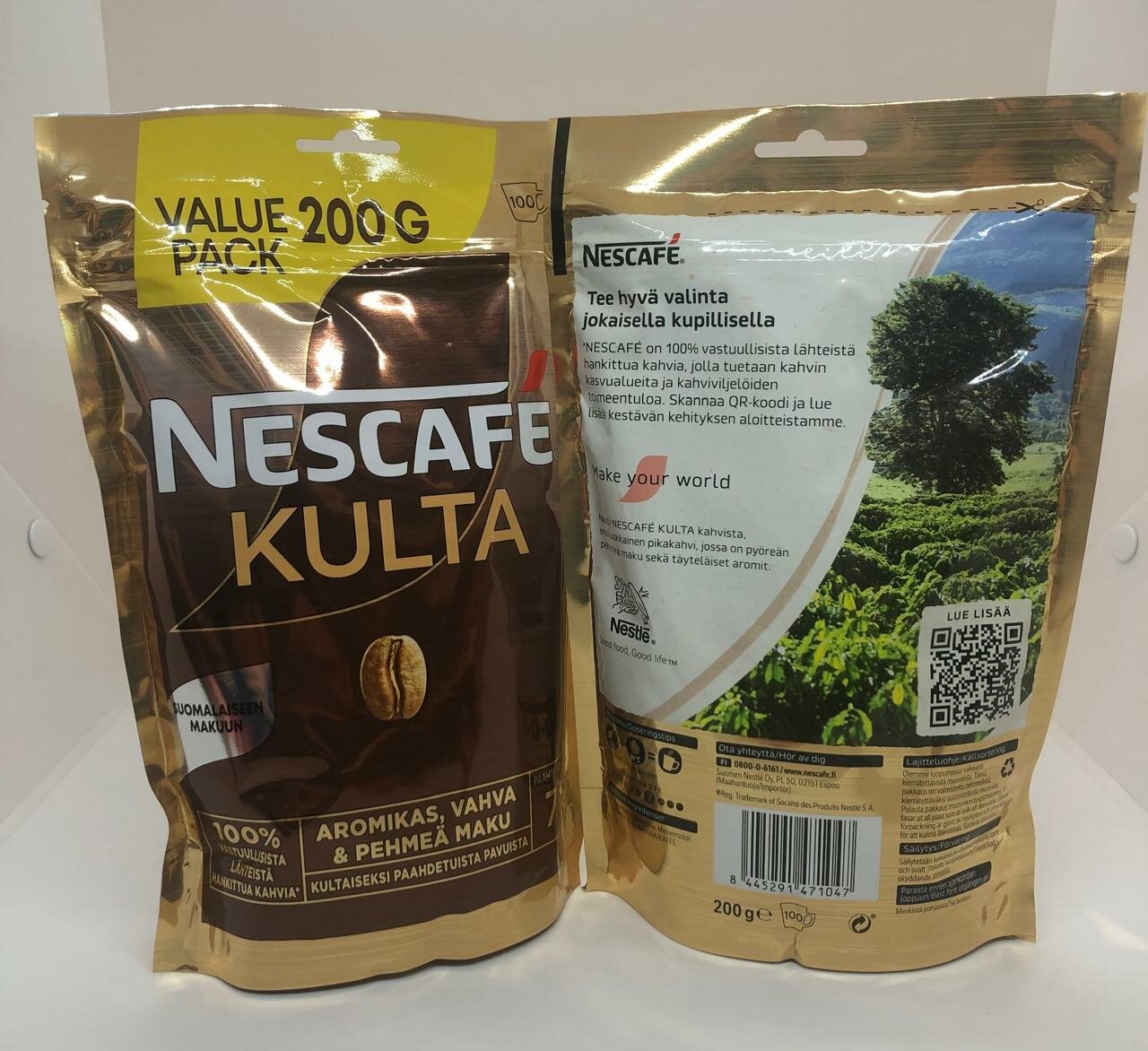 Кофе растворимый Nescafe kulta 200 гр.