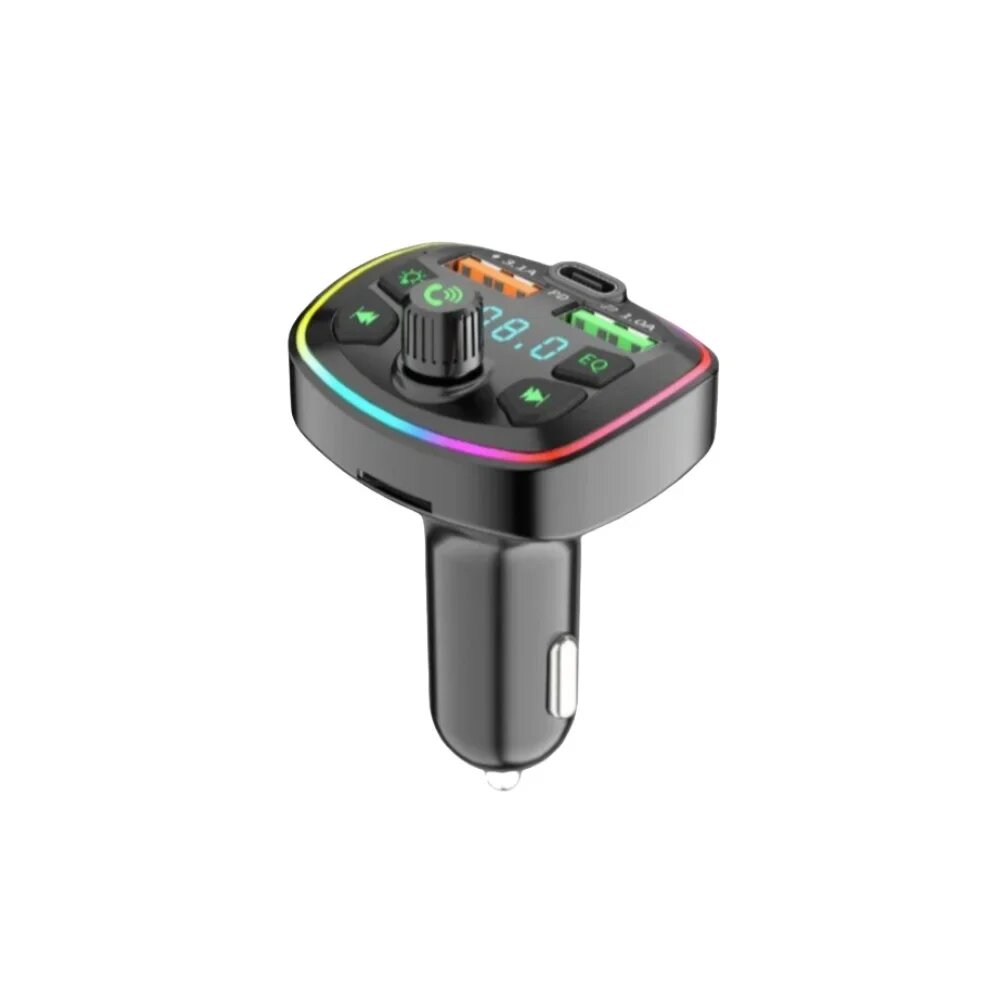 3.1A Q7 Автомобильное зарядное устройство Bluetooth с двумя портами USB Быстрая зарядка FM-передатчик Bluetooth Hands Free Mp3 True PD Адаптер для мобильного телефона
