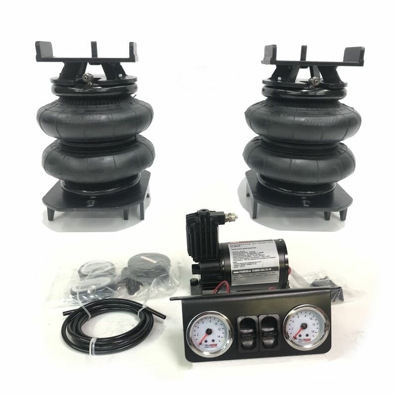 Пневмоподвеска на УАЗ Профи (односкат) задней оси + система управления 2 контура Air-Ride 2P (без ресивера)
