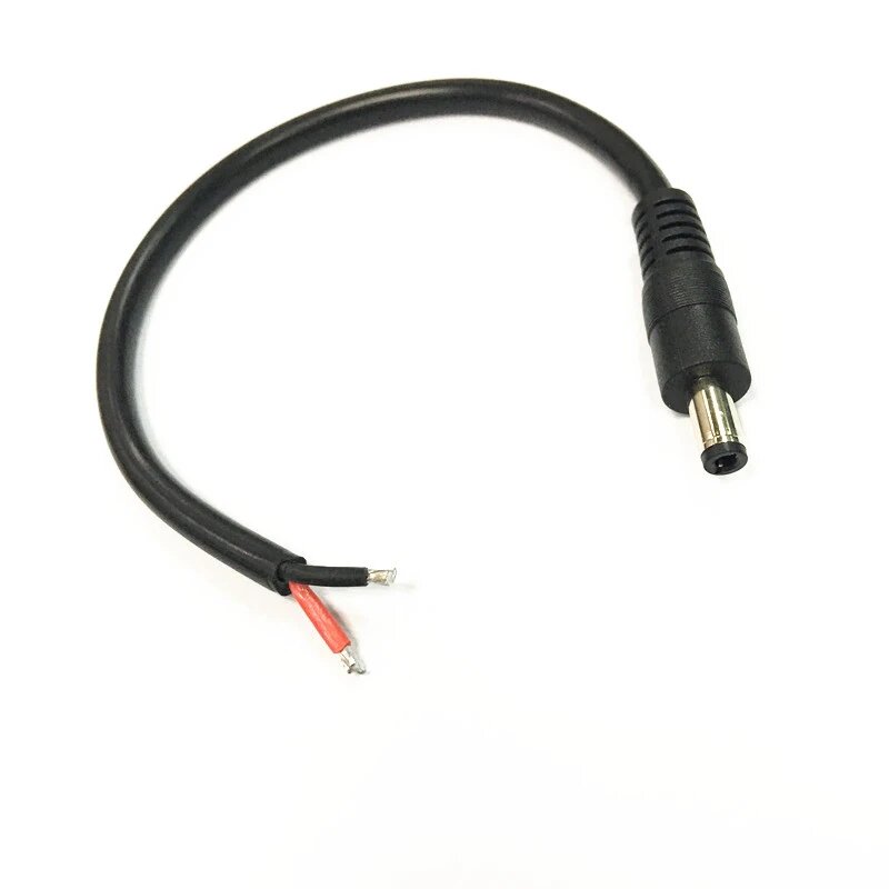 Полностью медный шнур питания постоянного тока 16awg 5,5*2,5/2,1 мм Штекерный разъем 180 Вт 12 В 15 А для контрольного оборудования маршрутизатора ноутбука компьютера