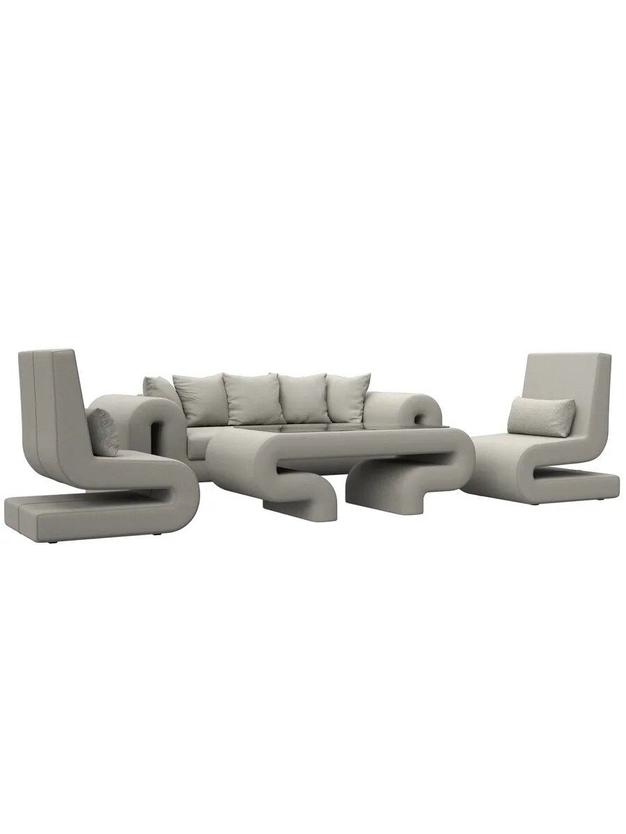 Набор Дафна-2 (стол, диван, 2 кресла)