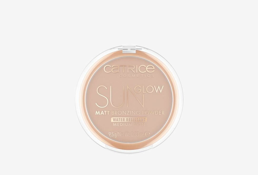 Пудра матирующая с эффектом загара CATRICE Sun Glow Matt Bronzing Powder 9.5 г 30