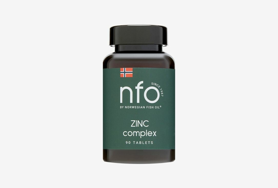 БАД для укрепления иммунитета NFO Цинк 25 мг, экстракт черного перца 2,5 мг в капсулах