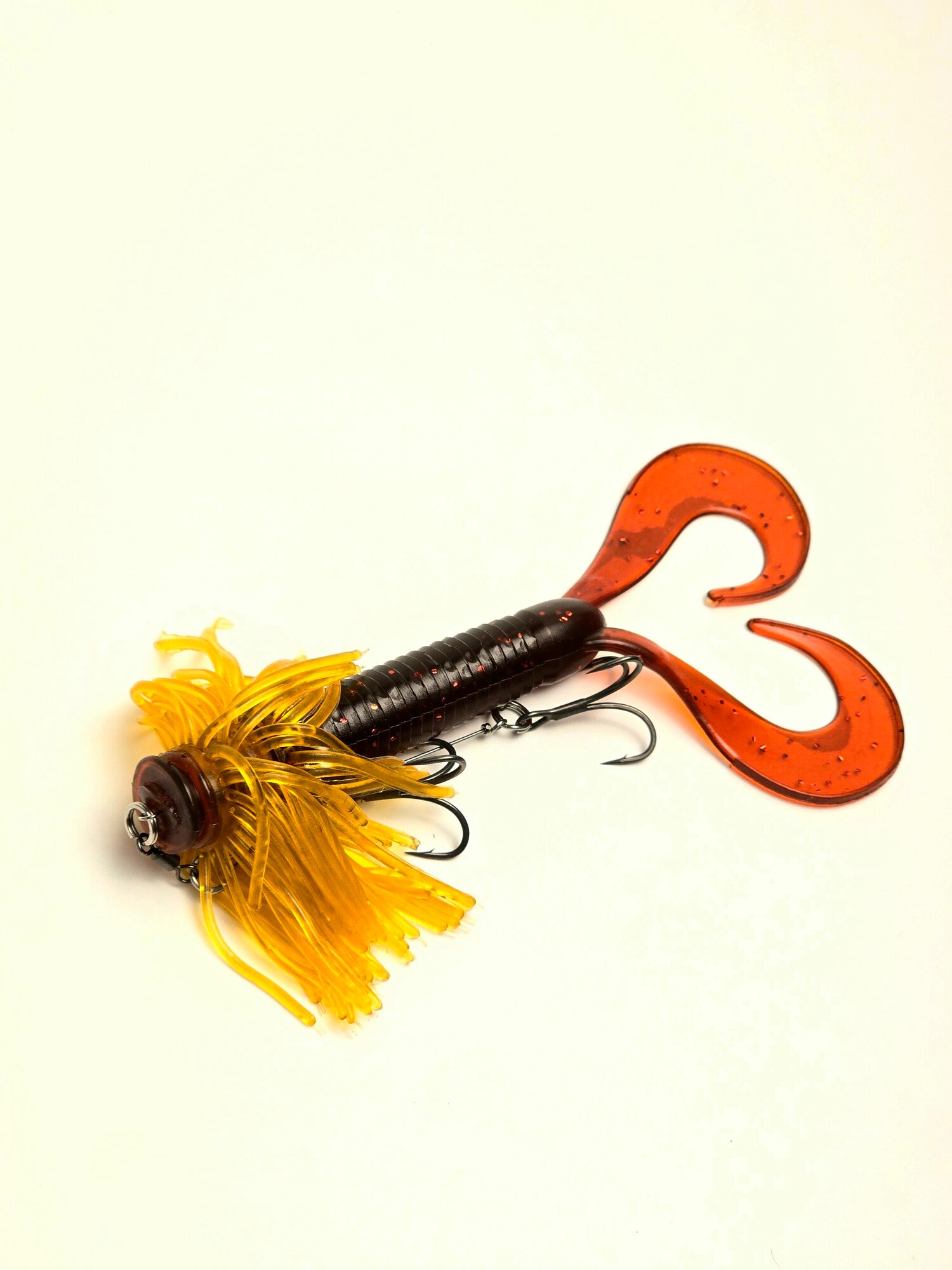 Силиконовая приманка бактейл мышь Fishify Twisty, 38гр, 170мм, оснащённая стингером (5гр)