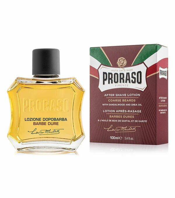 Лосьон после Бритья Proraso SANDALWOOD & SHEA OIL (Сандал и Масло Ши), 100 мл