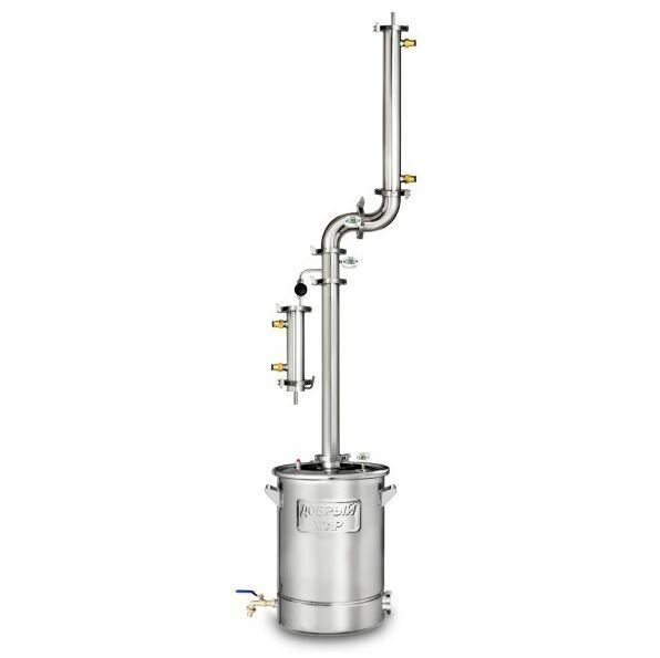 Самогонный аппарат / Дистиллятор "Абсолют про" 7 трубок 34л