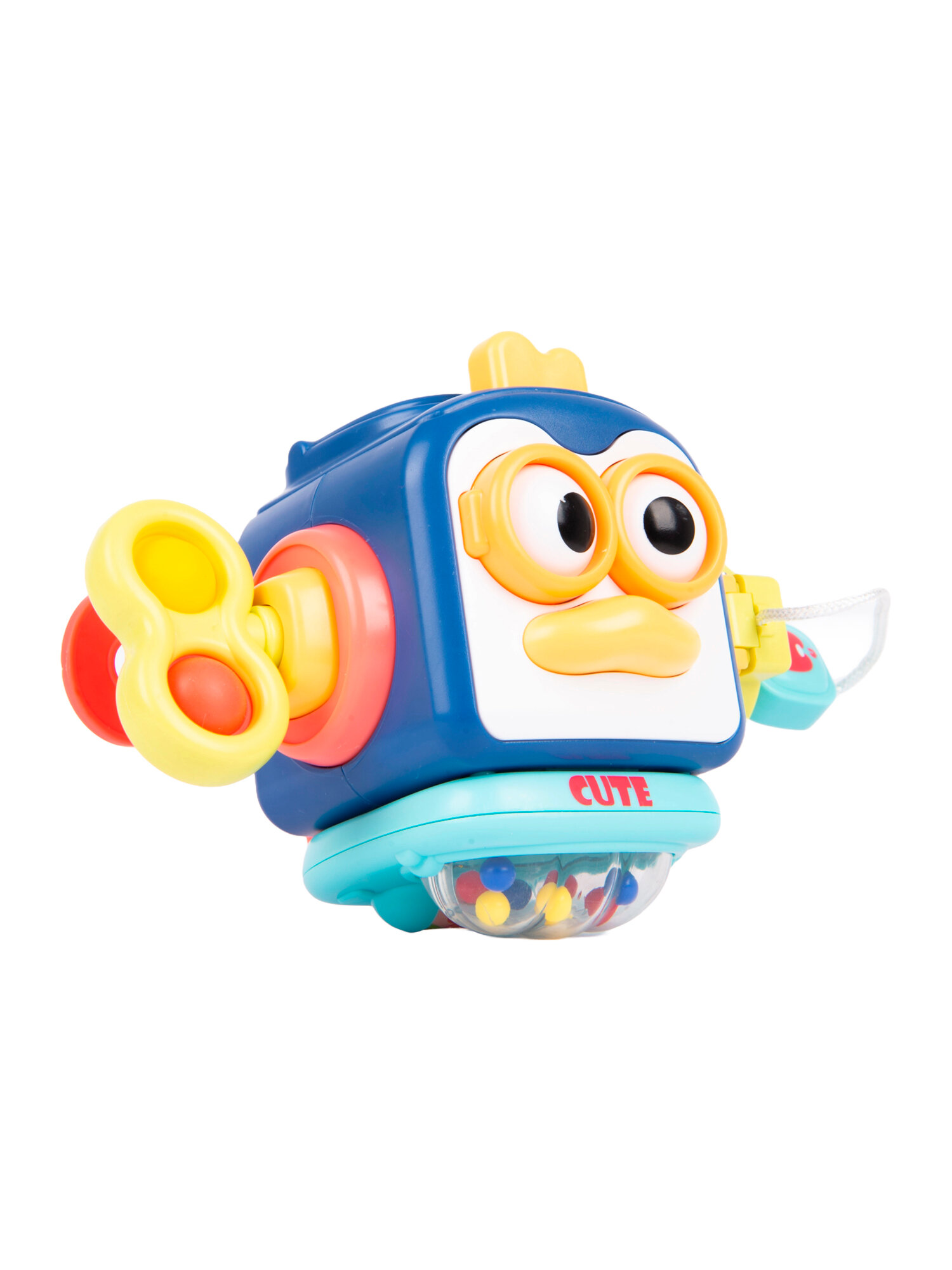 Развивающая игрушка TONG DE BY207, пластик, от 1 до 3 лет, интерактивная, звук