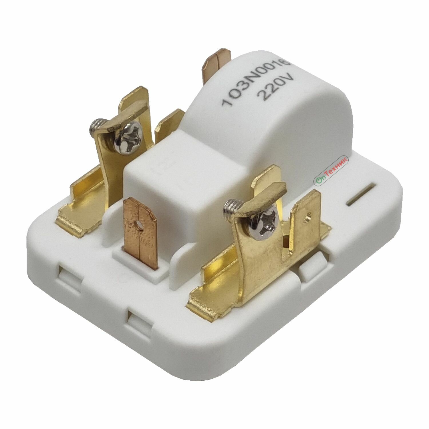 Пусковое реле 103N0016 для компрессора SECOP / DANFOSS, 4 контакта