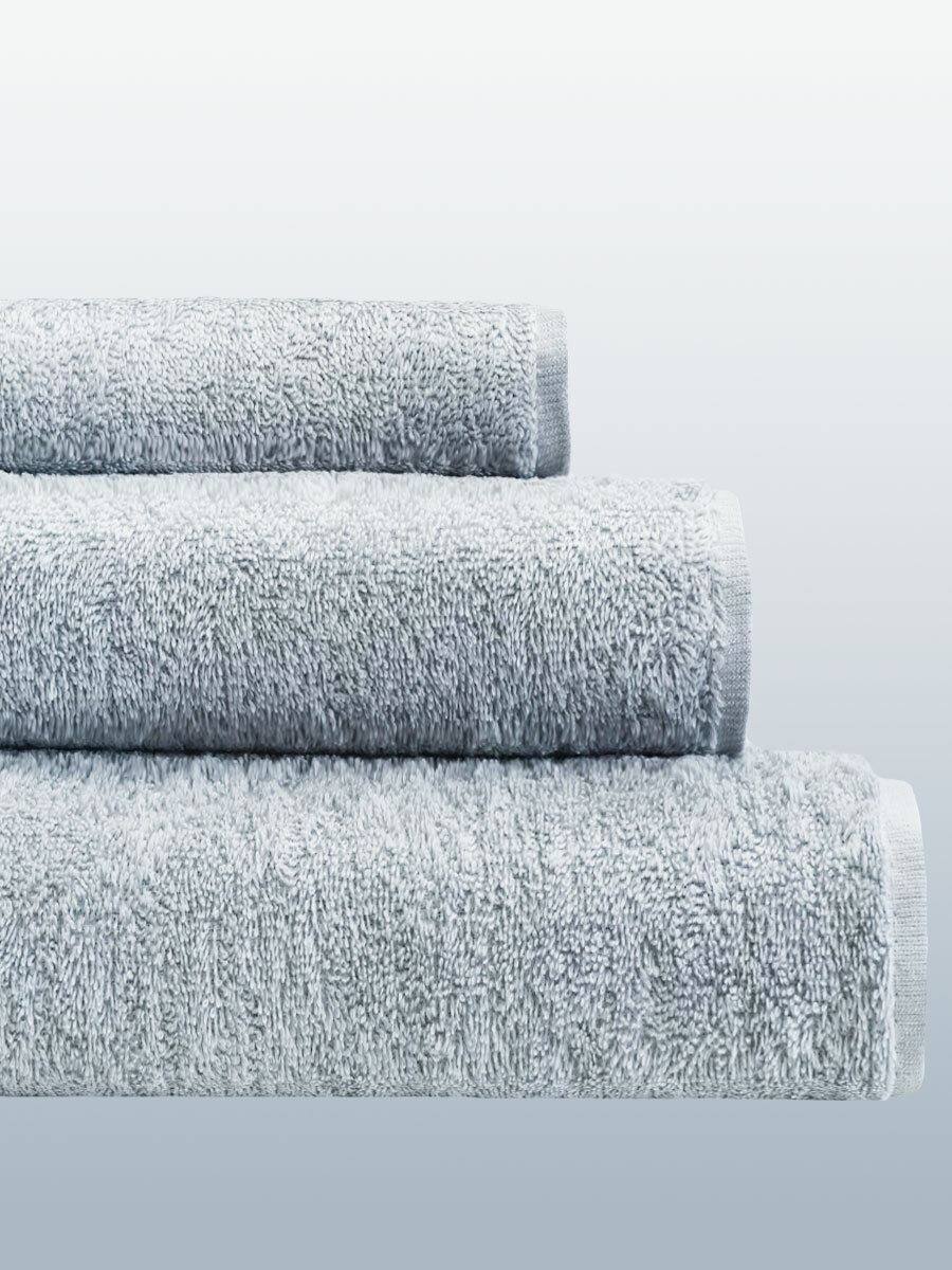 SAFIA HOME Basic Махровые полотенца, набор 3 шт, 50х85, серый