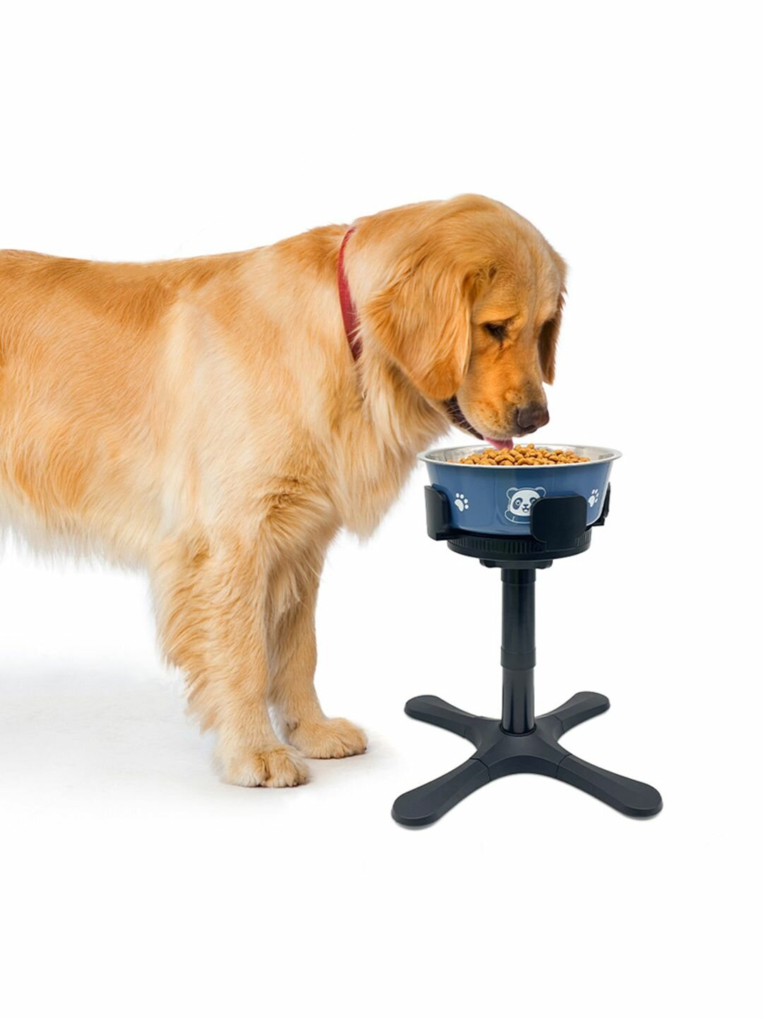 Регулируемый подъемник для мисок для собак