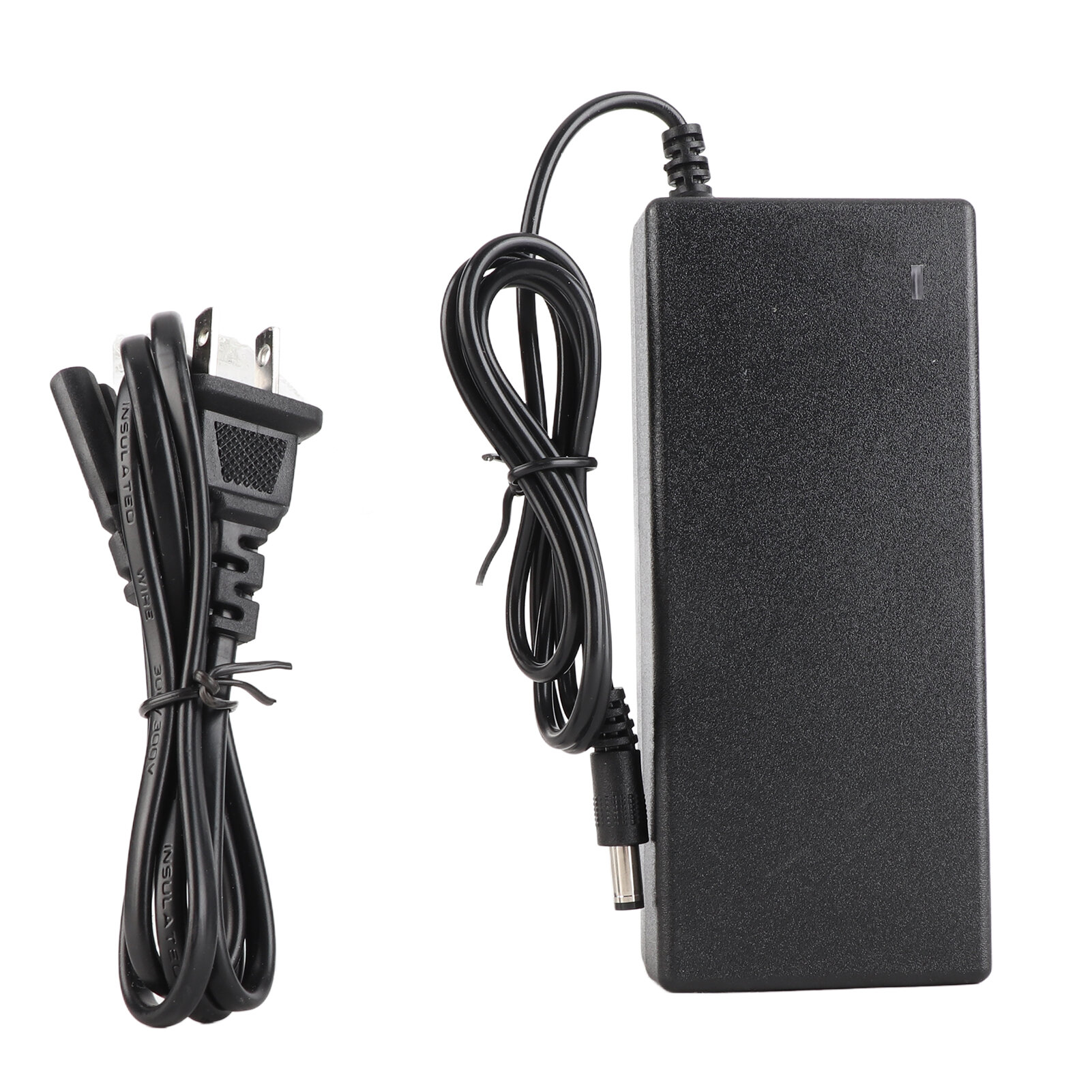 Настольный адаптер питания 54,6 В 2 А с индикаторной лампочкой.