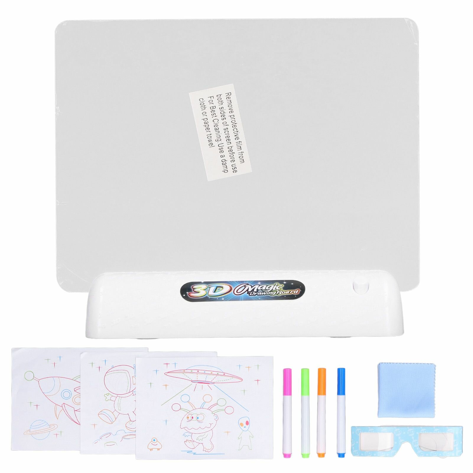 Ultimate Light Board DIY 3D Светящаяся красочная световая доска для каракулей для детей Детское пространство