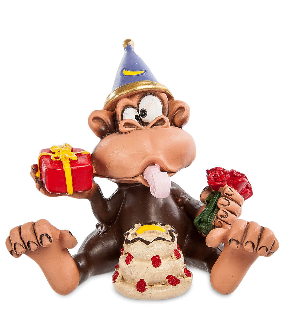 Фигурка Обезьяна "Днюха", The Comical World of Warren Stratford