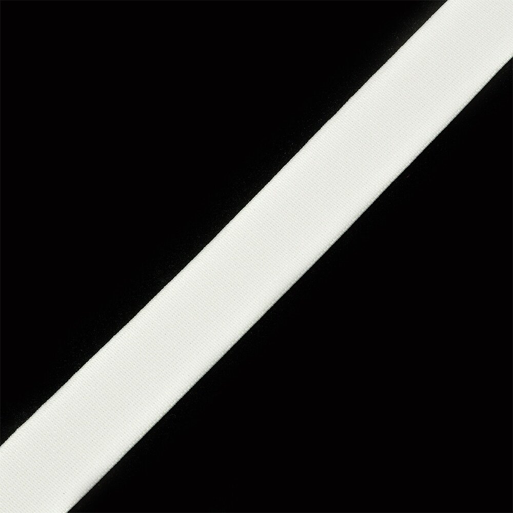 Резинка тканая TBY 25 мм, белая, 40 м (ЭЛ-25. БЕЛ)