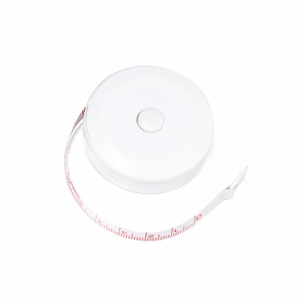Швейная рулетка-лента 1,5 м, белая портновская мерная лента для точных замеров, удобный инструмент для шитья и ремонта одежды