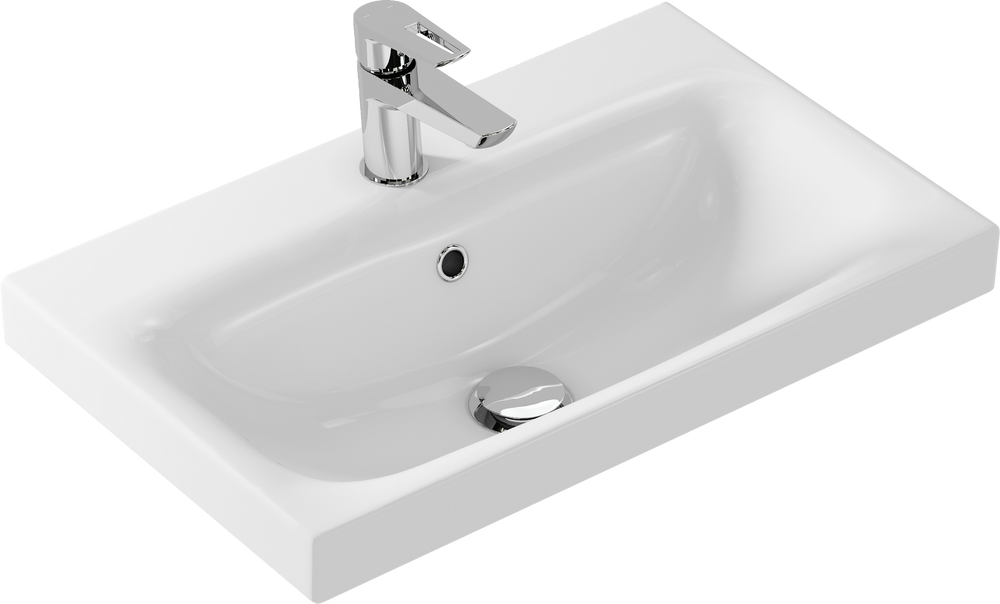 Мебельная раковина Cersanit Moduo slim 60