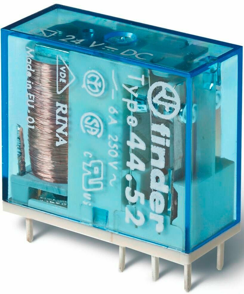 Finder 44.52.7.024.0000 Миниатюрное универсальное электромеханическое реле