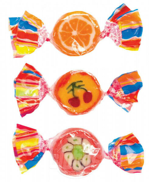 Карамель леденцовая "Акварельки" ассорти вкусов, Малвикъ, 1000 грамм