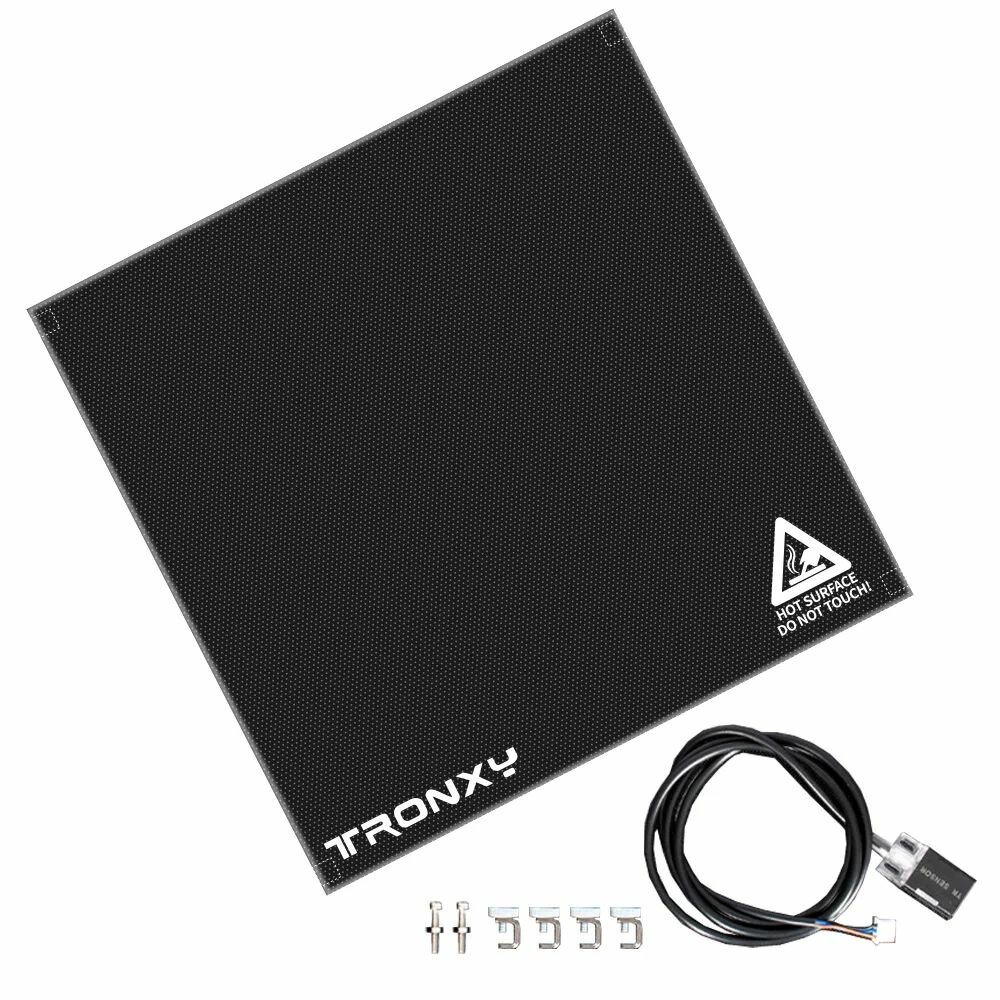 TRONXY стеклянная нагревательная платформа для 3D-принтеров TR Sensor 500
