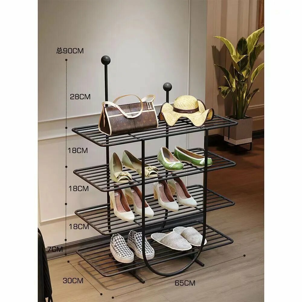 Обувница, Металл, Металлический сплав, 65х30х90 см