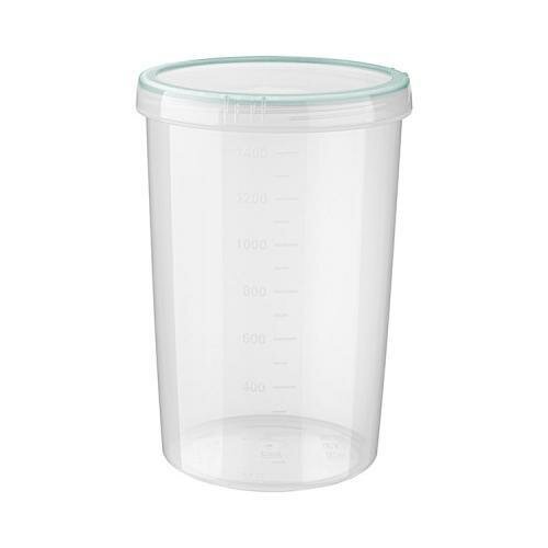 Контейнер для хранения продуктов "Винтаж" с крышкой 1,5л, диаметр 12,5, высота 18см