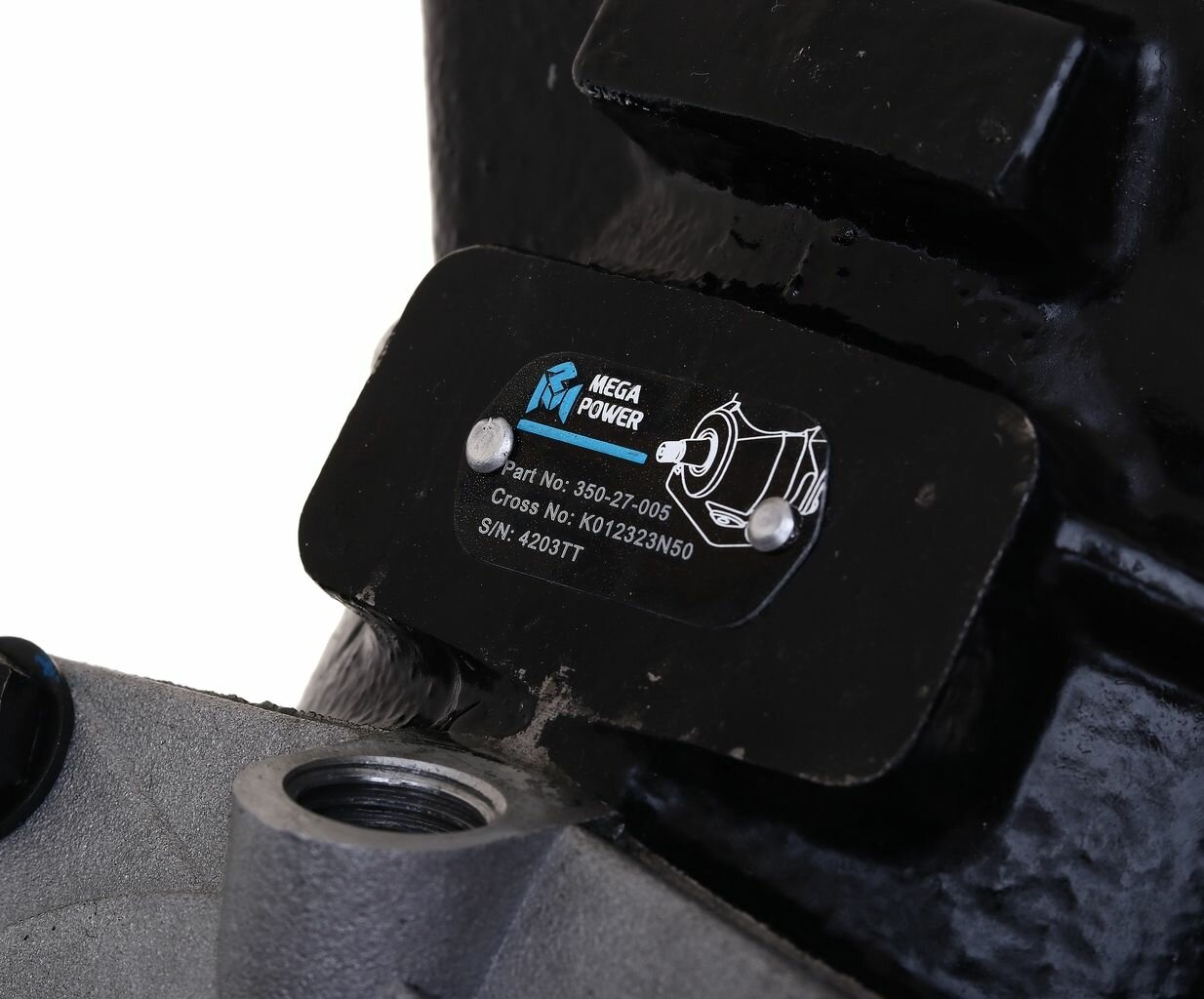 Компрессор жидкостное охлаждение 380л/мин для МАЗ, белаз, К-700 дв. ТМЗ, ЯМЗ арт 35027005 MEGAPOWER AUTOMOTIVE