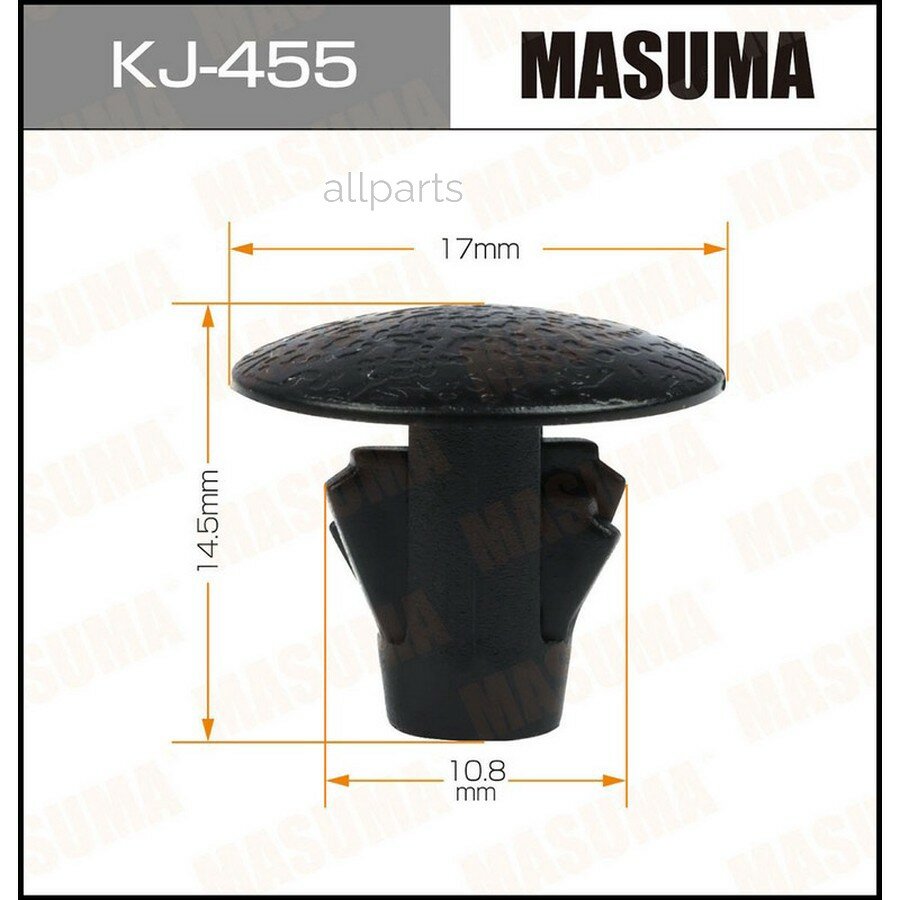 MASUMA KJ455 клипса!\ Toyota 4Runner/Hilux/Land Cruiser Prado 90>