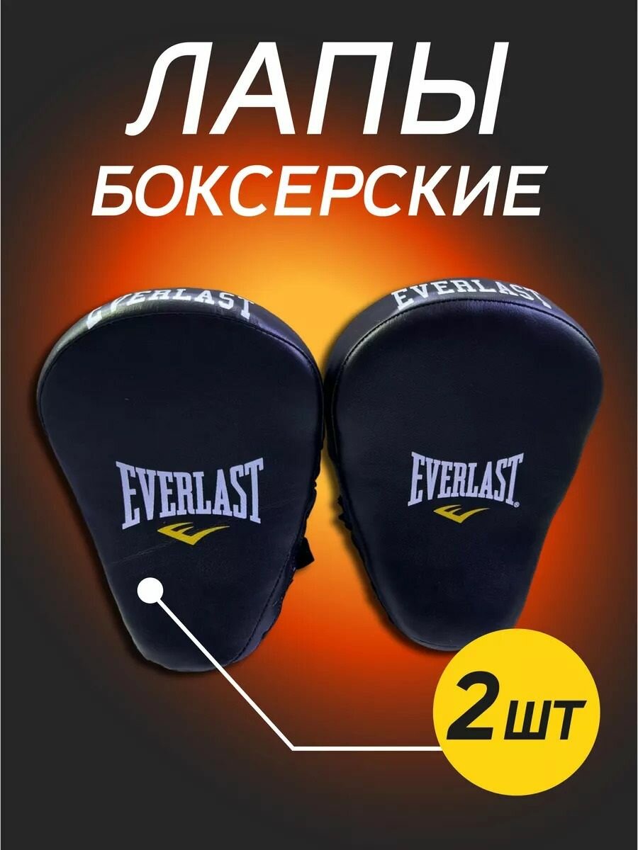 Лапы боксерские для бокса и тхэквондо 2 шт