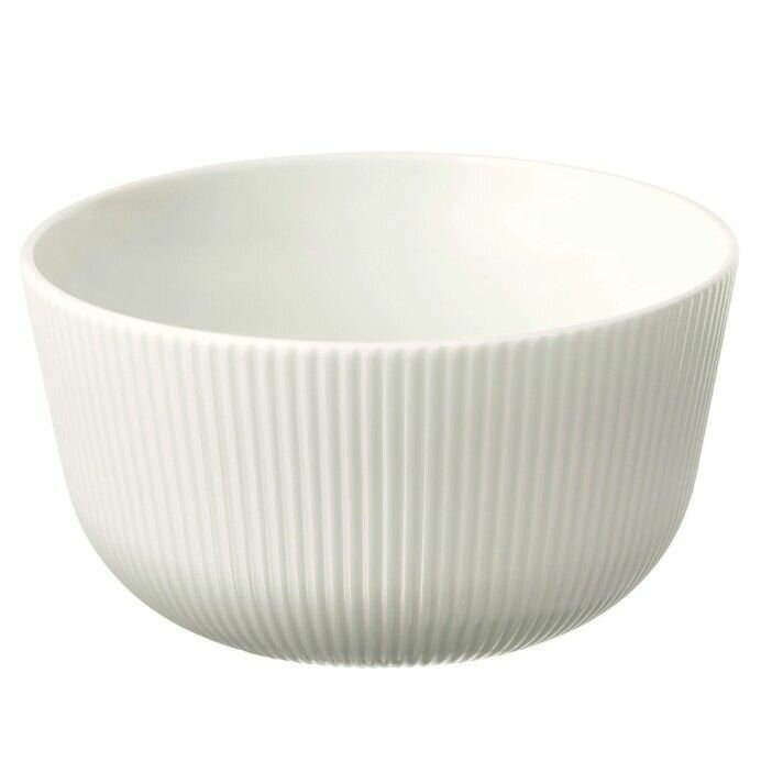 IKEA Миска OFANTLIGT 500 мл белый, 1 шт
