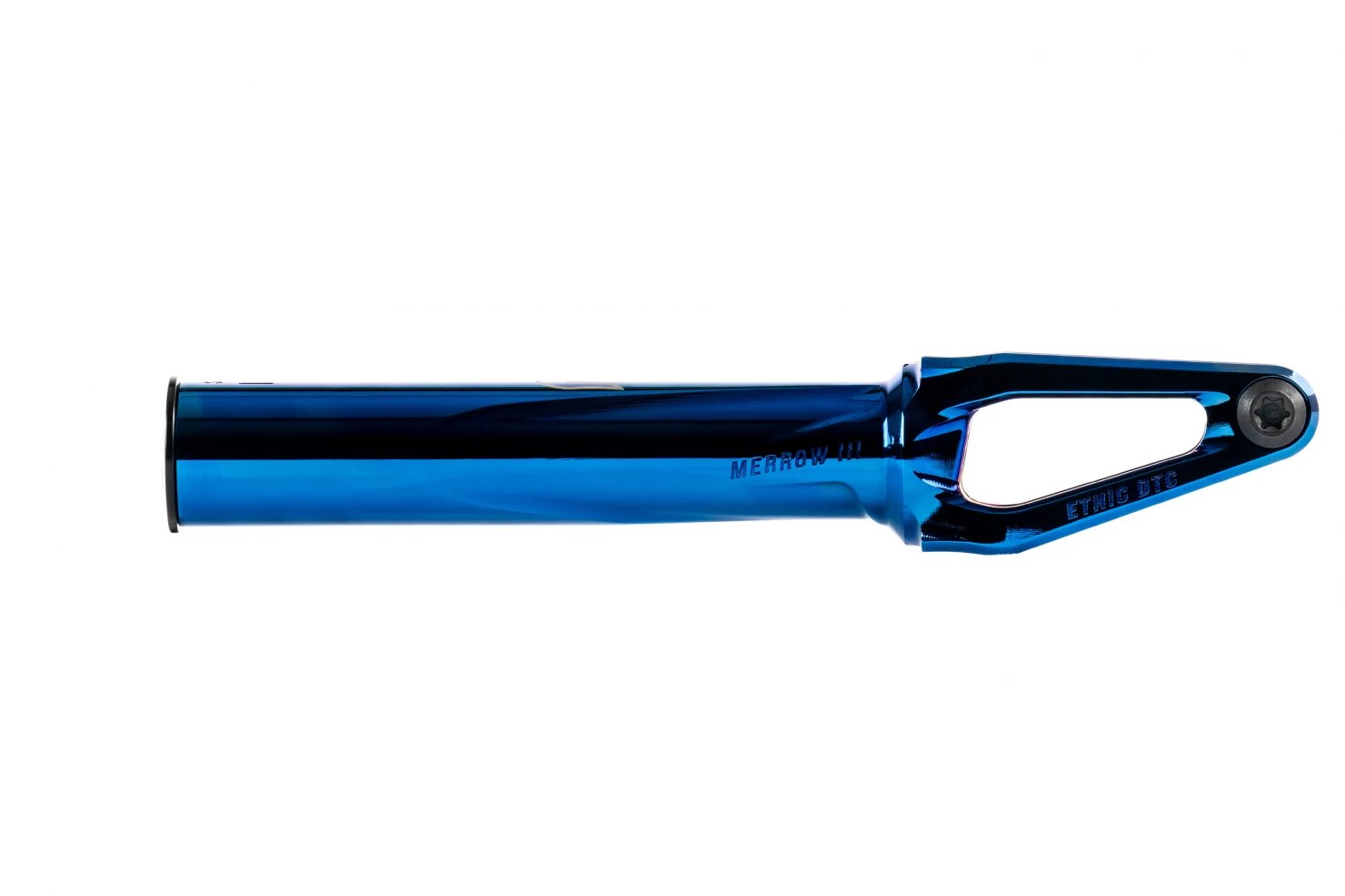 Вилка для трюкового самоката Ethic "Merrow Fork V3", 8STD, SCS - Chrome Blue — фото 1