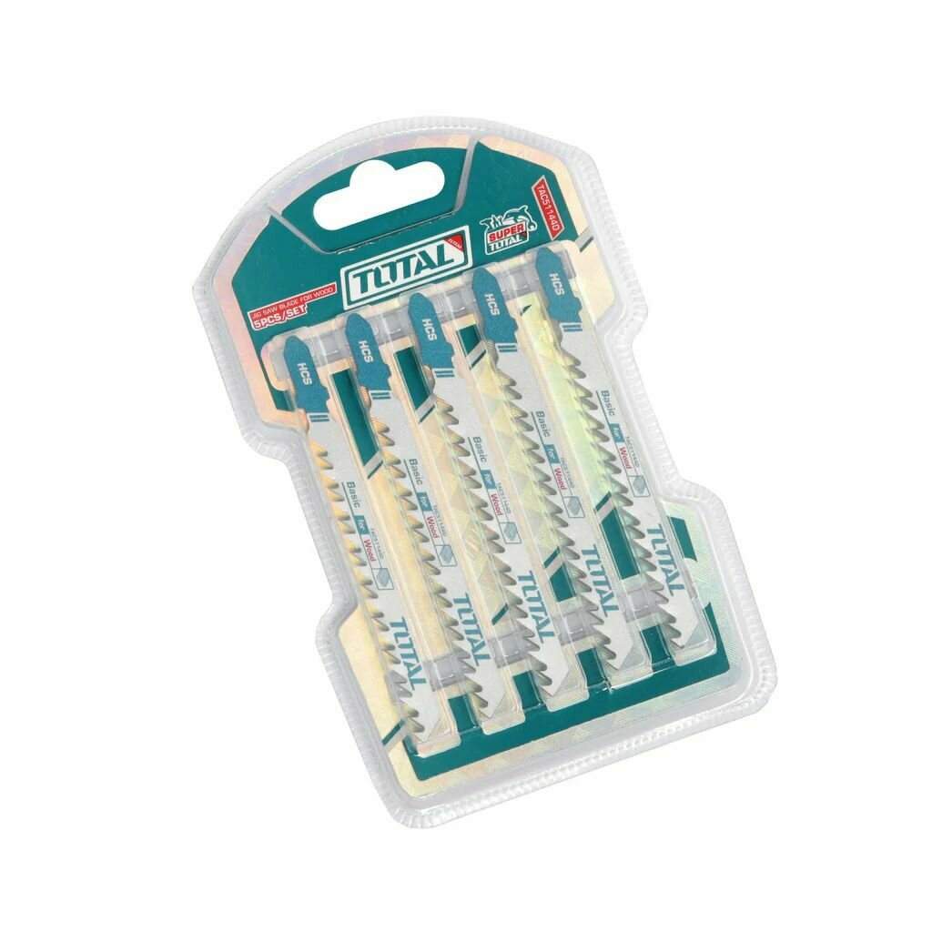 Полотно для электролобзика TOTAL TAC51144D, для дерева, 5 шт,