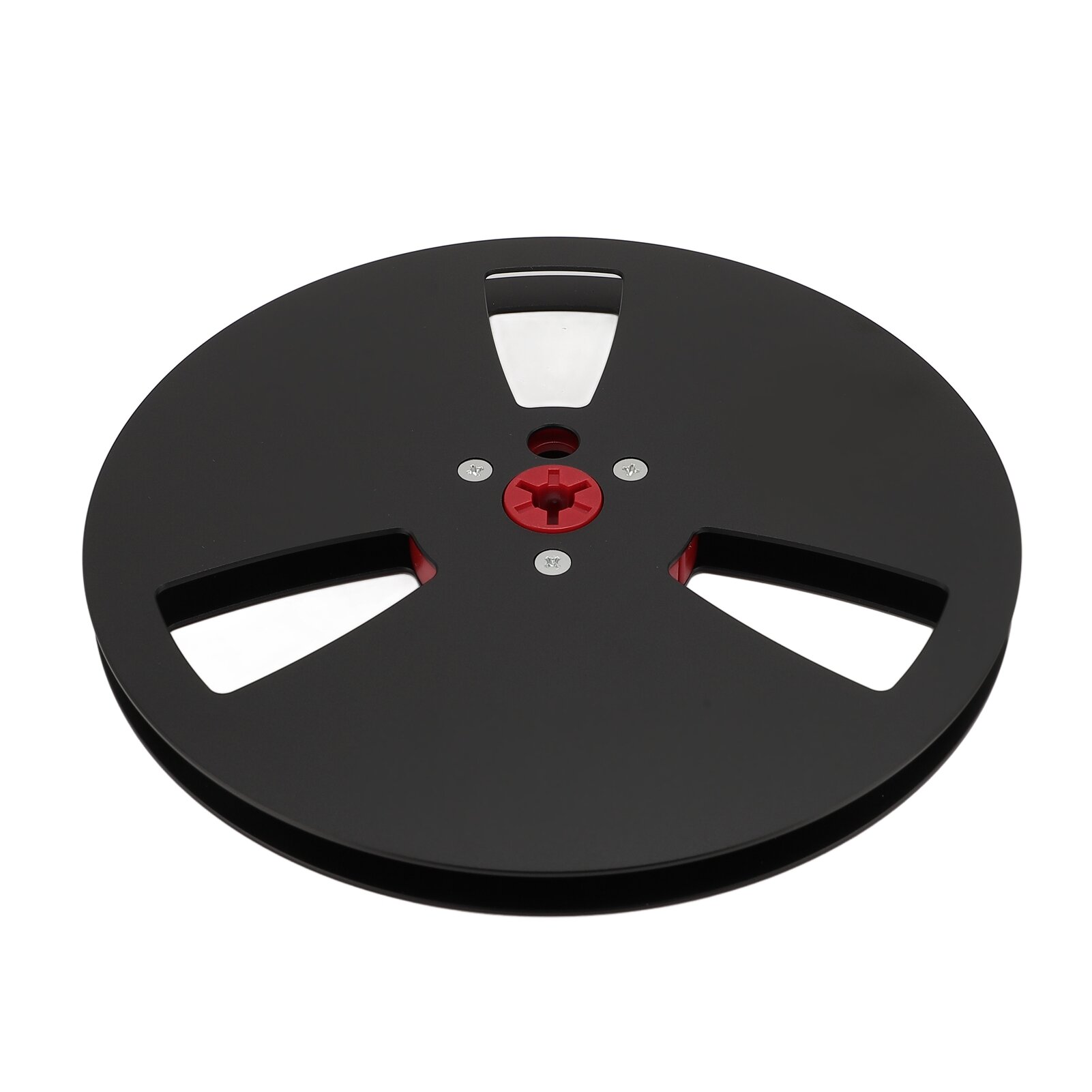 1/4 7 -дюймового пустой ленточной катушки алюминиевой сплав универсальный разомкнутая катушка звуковая лента пустая катушка Universal для катушки, чтобы катушка Black