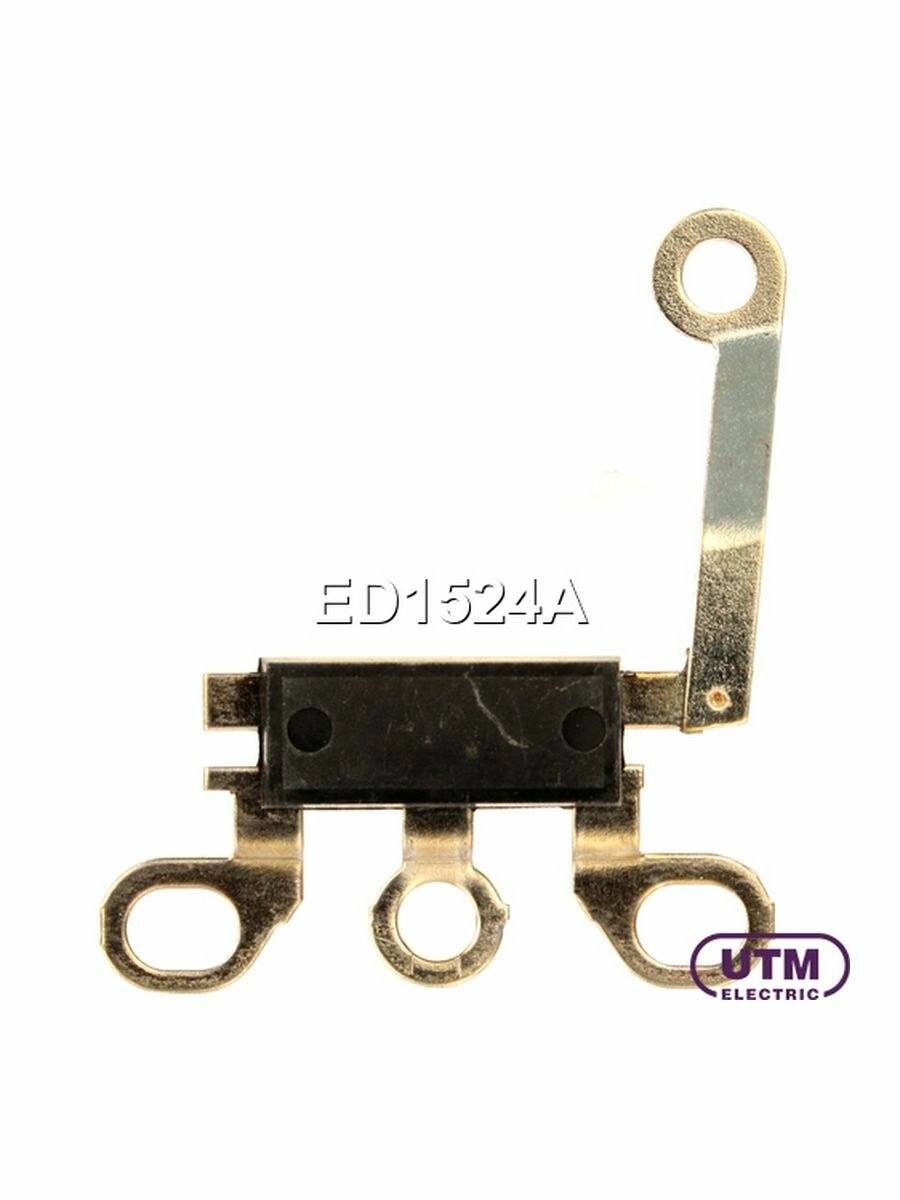 Дополнительные диоды генератора UTM ED1524A, для Feightliner, металл, пластик, черный