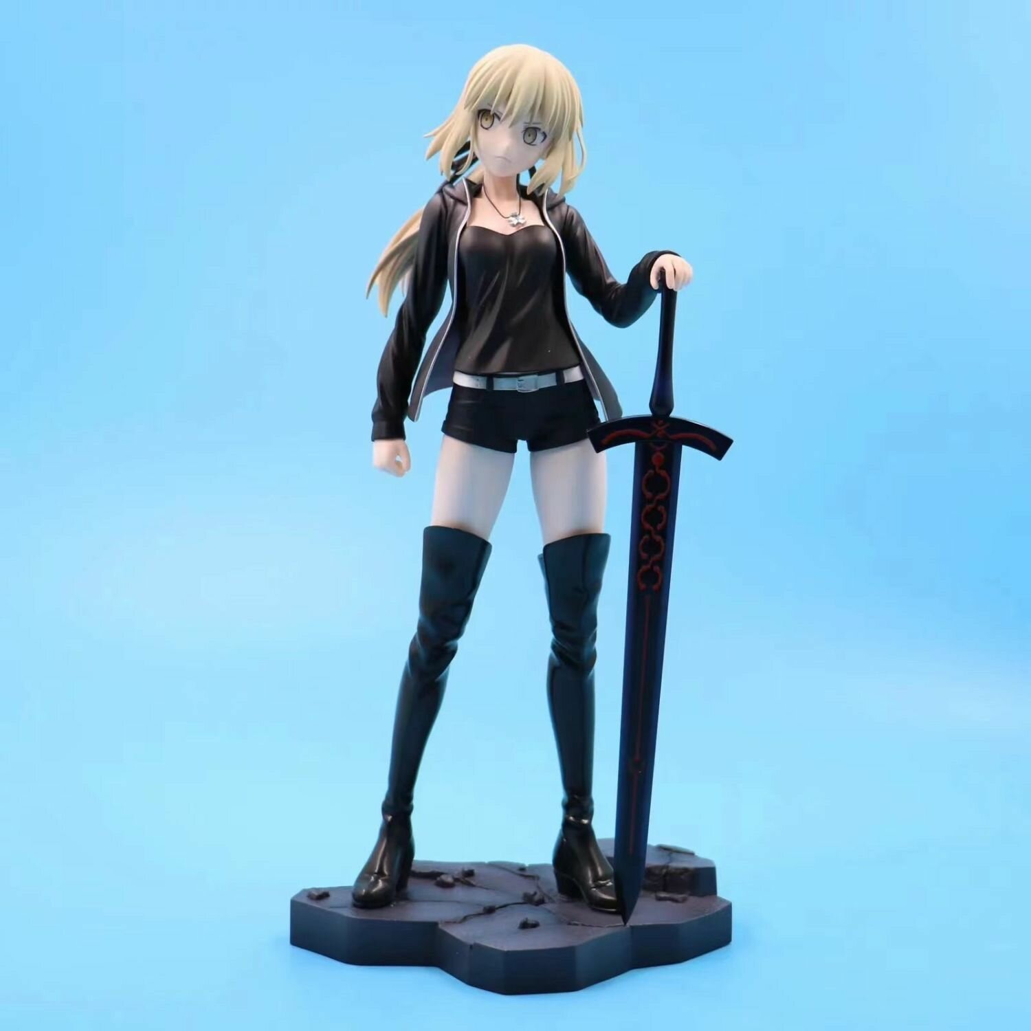 Фигурка Saber из Fate/Stay Night повседневная одежда, коллекционная модель, подарок