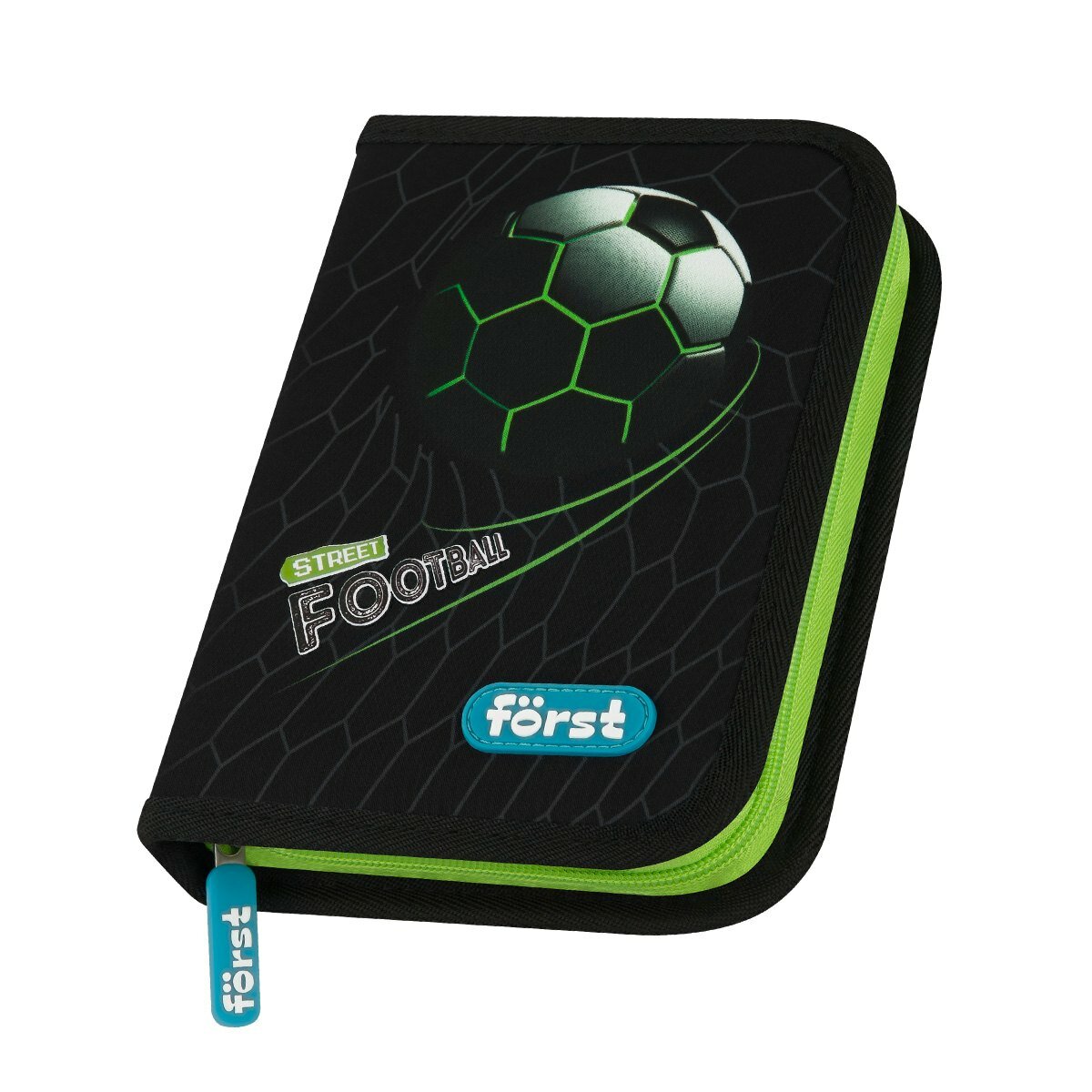Пенал 1 отделение "Street Football" 21*14 см